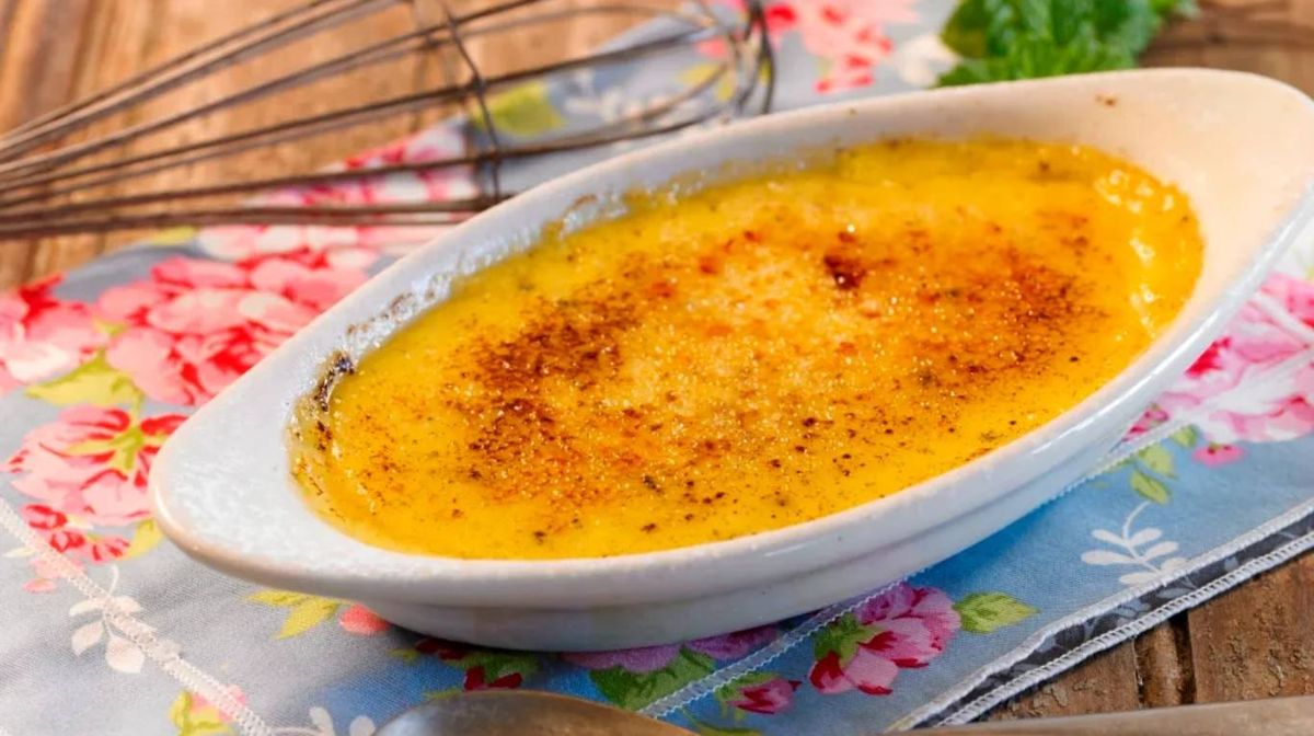 Cómo hacer crème brûlée con la receta de Maru Botana