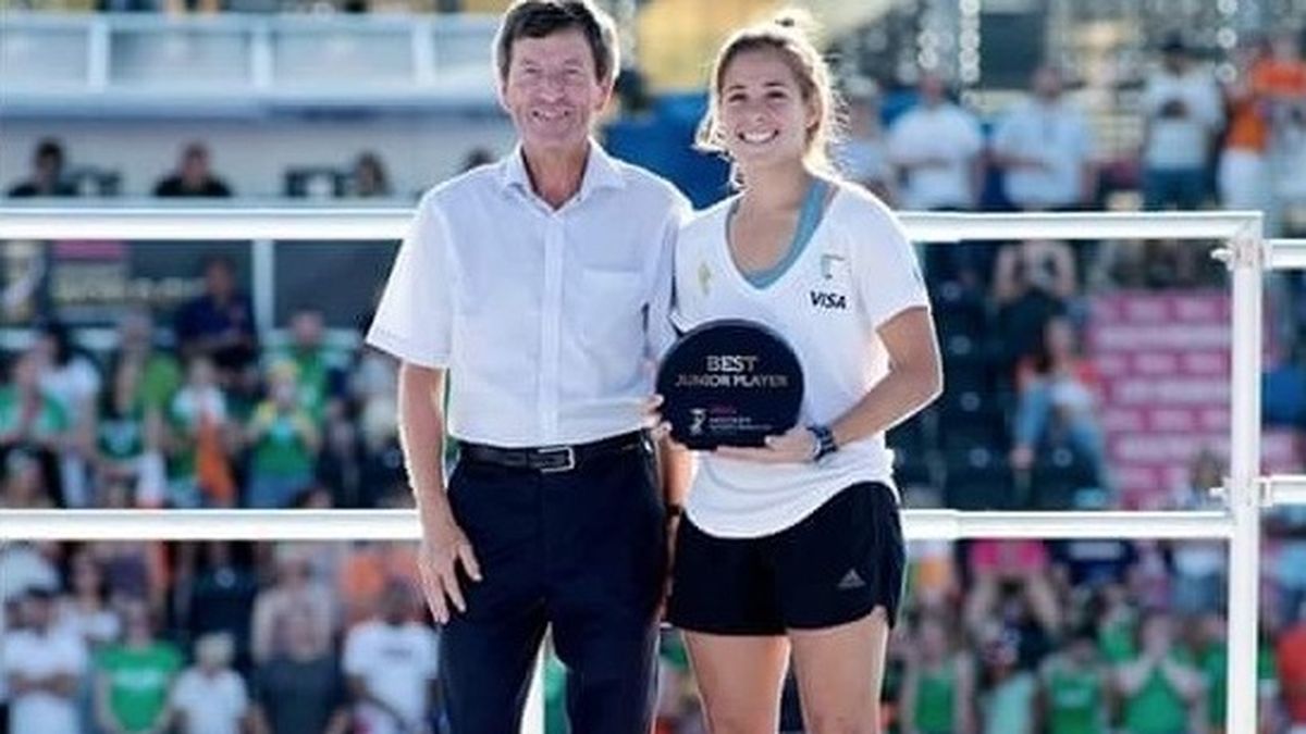 Lucina Von Der Heyde, mejor jugadora junior