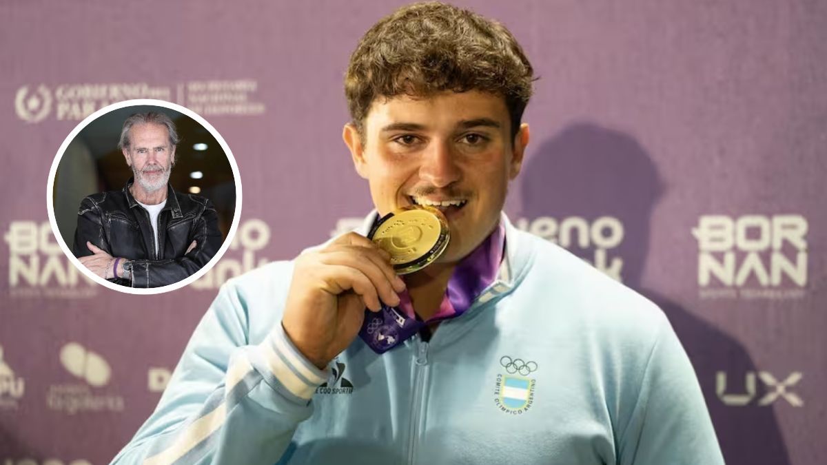 Gonzalo Bonadeo sobre Juan Arrieguez que ganó la medalla de oro y no ...