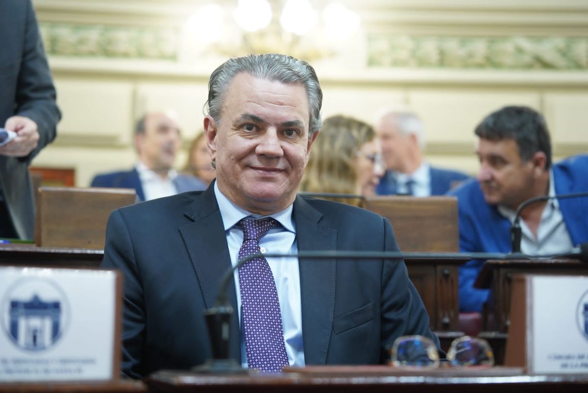 Rubén Galassi tras la sentencia en el juicio por la revuelta policial ...