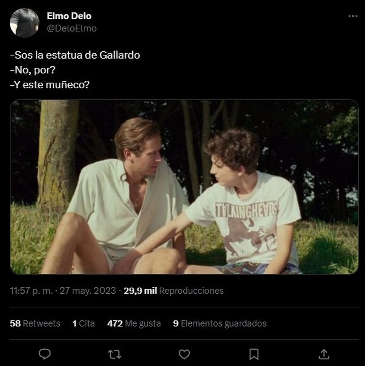 Polémica por el enorme "paquete" de la estatua de Marcelo Gallardo