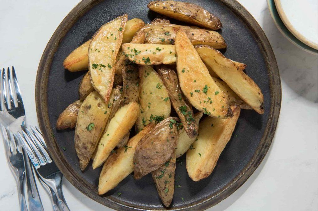 Papas rústicas al horno