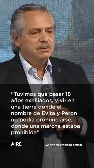 Las Frases De Alberto Fernández En El Acto Por El Día De La Lealtad