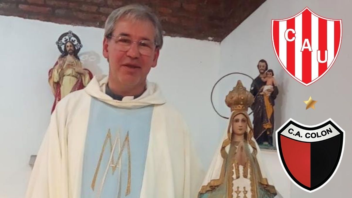 ¿Colón o Unión? de qué equipo es César Blanche, el nuevo párroco de la ...