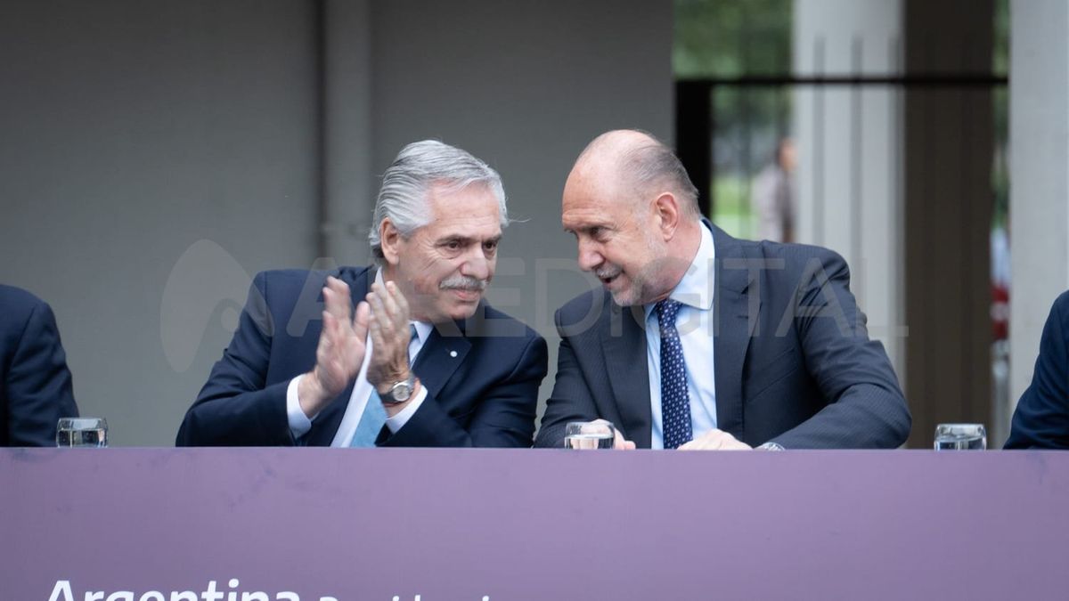 Omar Perotti reclamó apoyo en seguridad y Alberto Fernández prometió ...