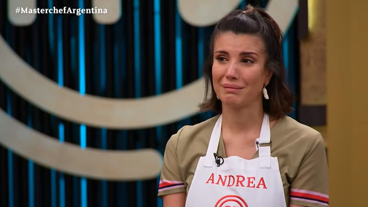 MasterChef Celebrity 2: Andrea Rincón se quebró tras una dura noche