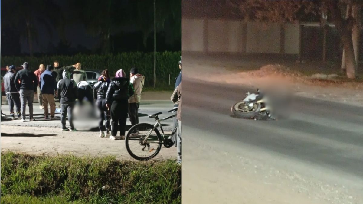 Accidente fatal en el norte de Santa Fe: un motociclista falleció tras ...