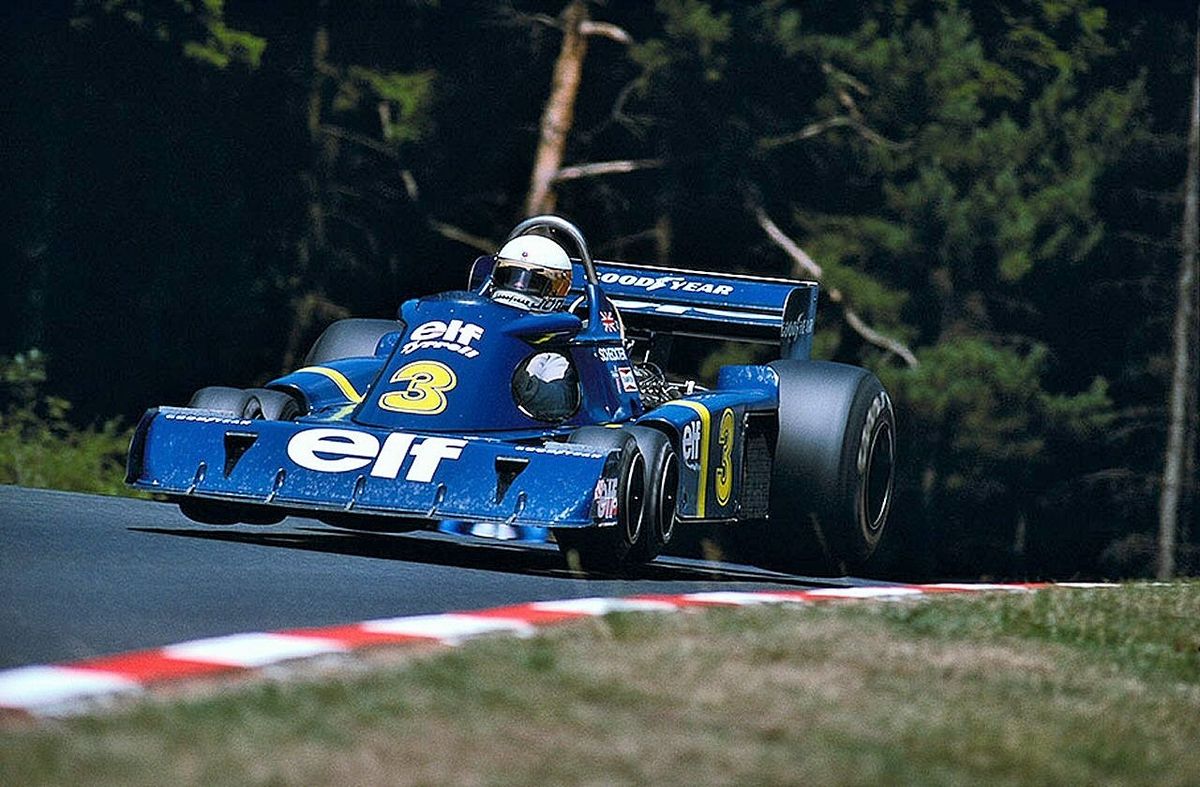 El Tyrrell P34, el único auto de seis ruedas que ganó una carrera de Fórmula 1