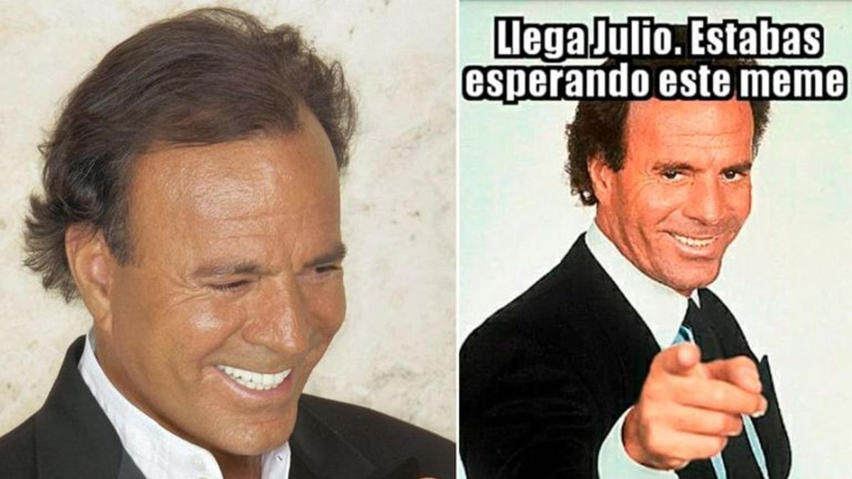 En solo horas inicia el mes de julio y los memes de Julio Iglesia están ...