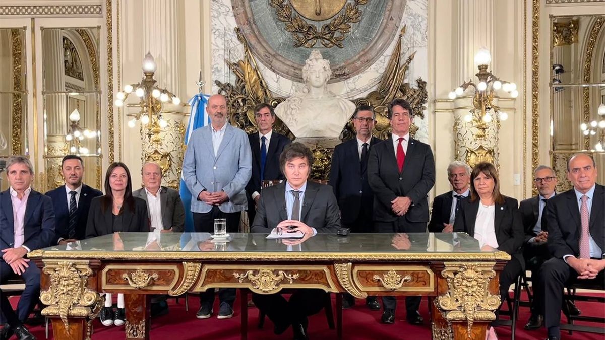 El Gobierno nacional oficializó cambios en la estructura del Gabinete