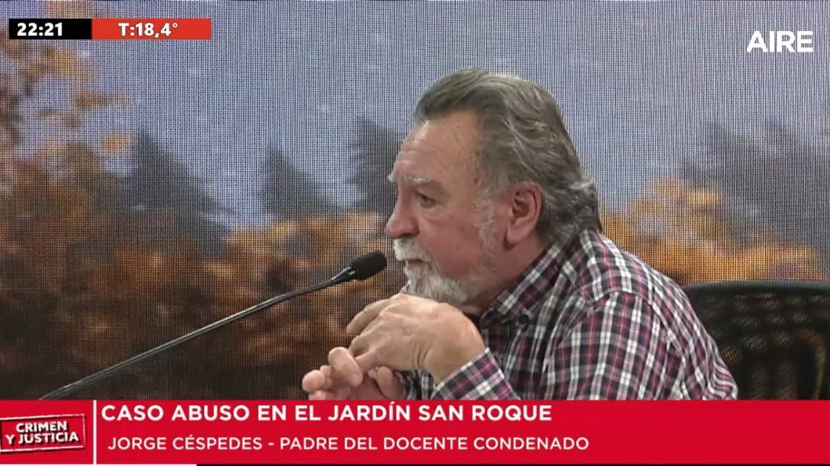 Habló el padre de Darío Céspedes, el profesor del Jardín San Roque ...