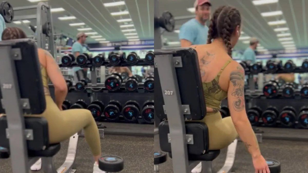 Mostró el comentario que recibió mientras entrenaba y quedó consternada