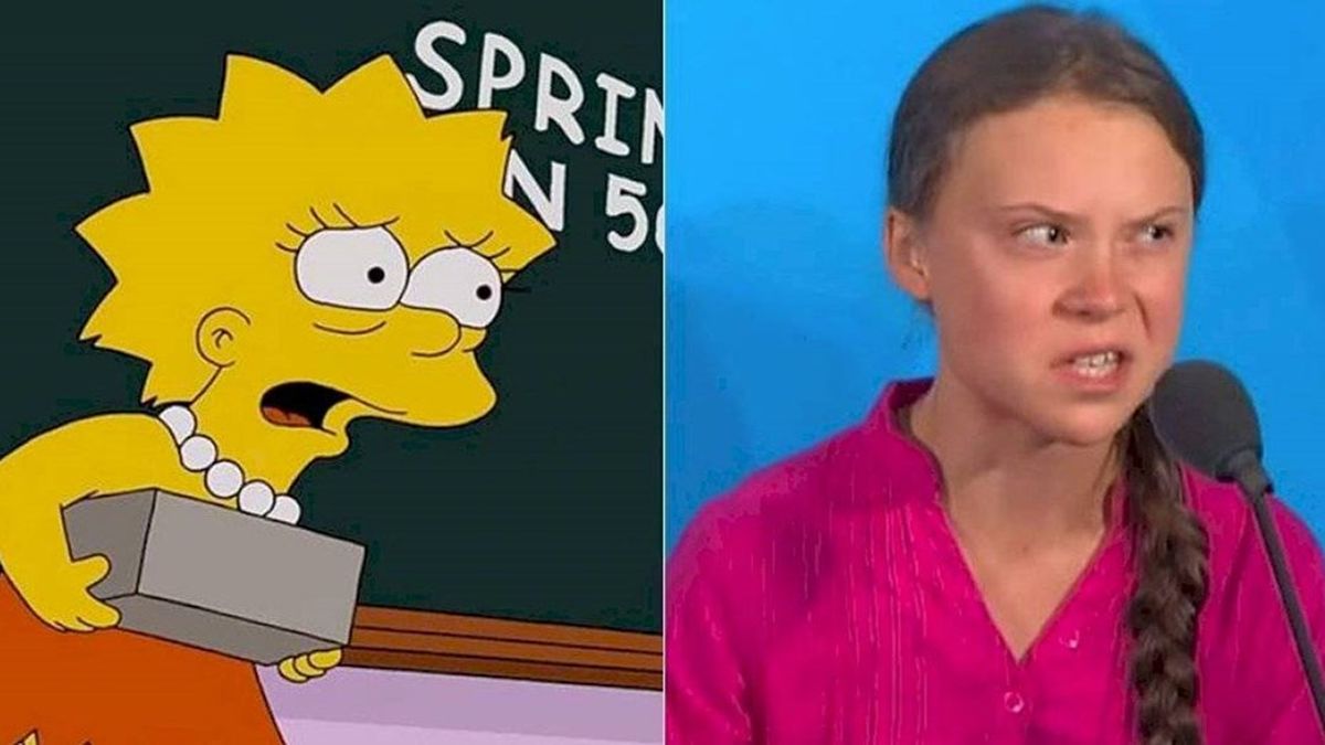 Los Simpson lo hicieron de nuevo: aseguran que predijeron a Greta Thunberg
