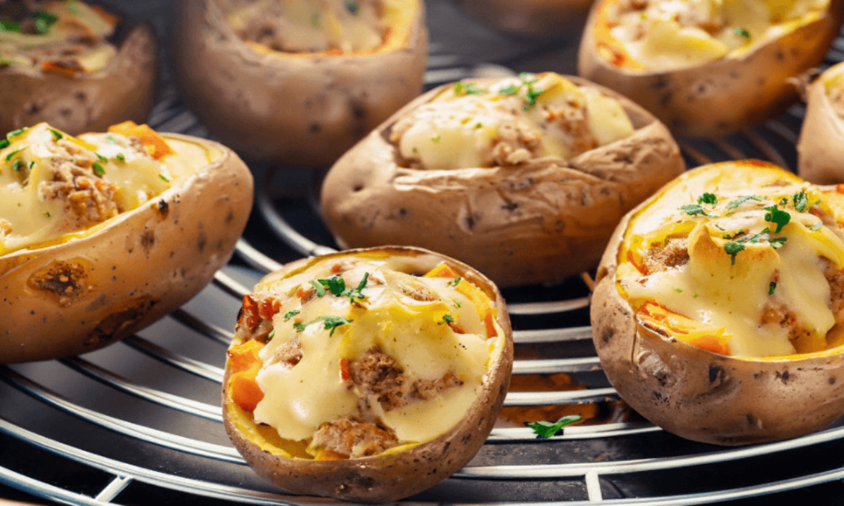 Cómo hacer papas rellenas al horno, una receta fácil y deliciosa