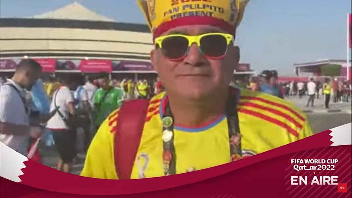 Pulpito, el hincha colombiano que estuvo en Santa Fe y ahora palpita la ...