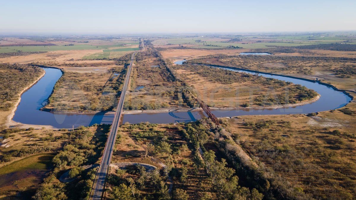 Por la sequía, el río Salado también se achica: el análisis de una ...