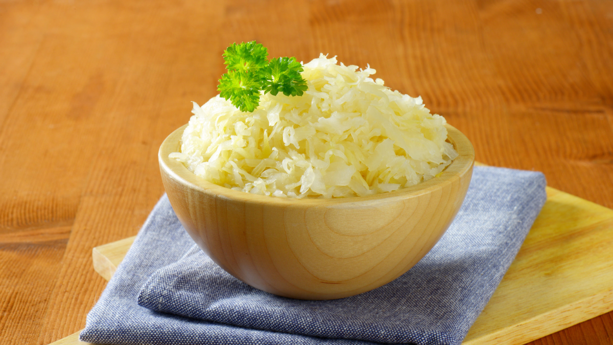 La receta para hacer chucrut en 4 pasos