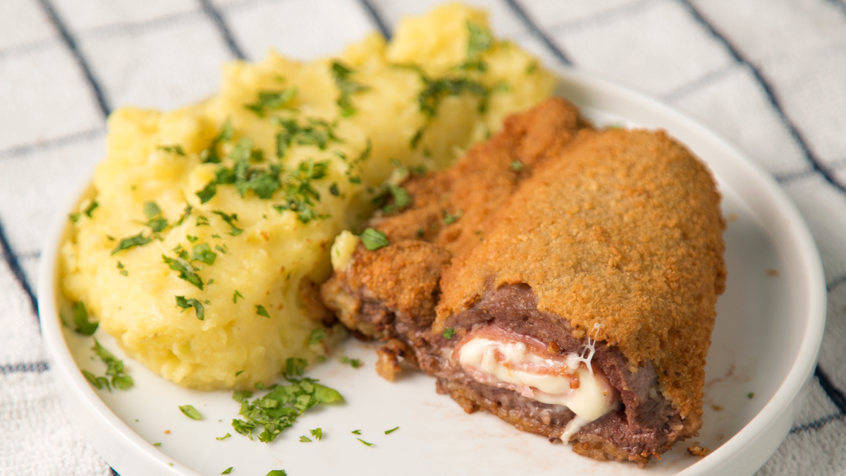 Milanesas rellenas de jamón y queso: la receta fácil y sencilla