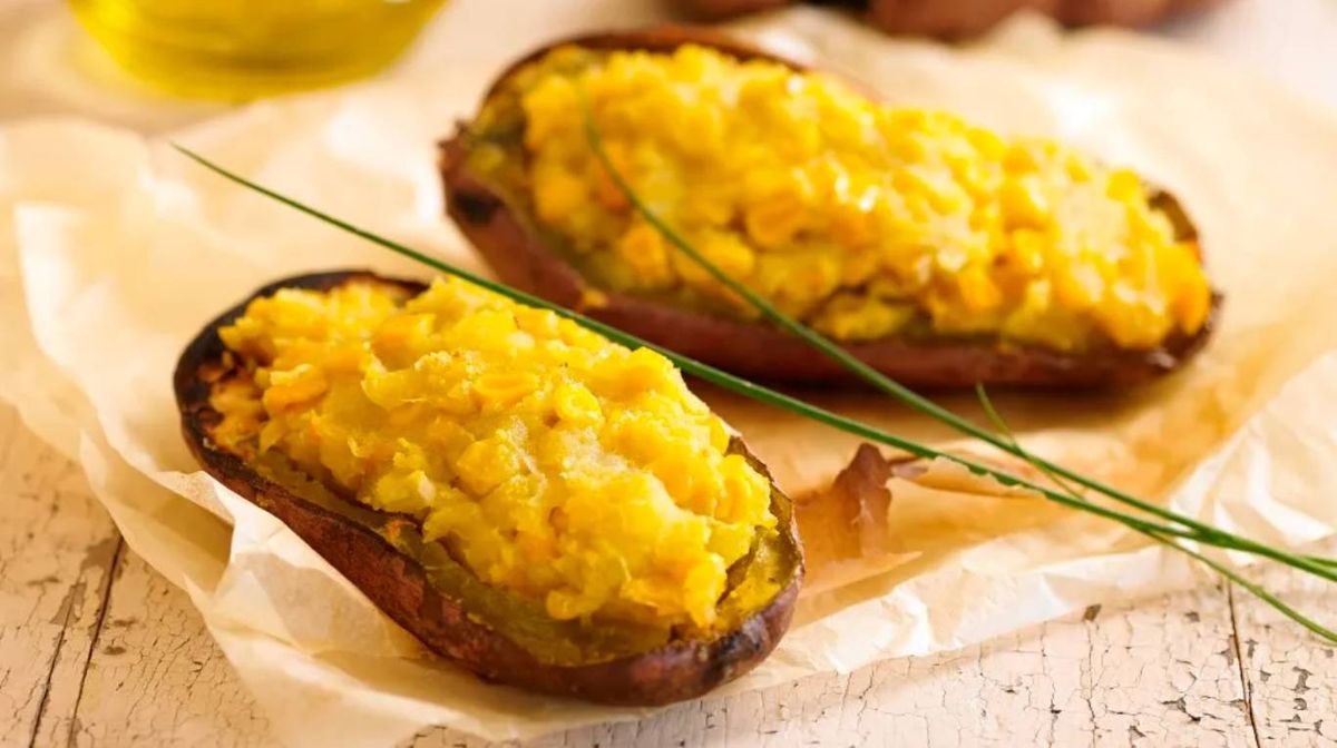 Cómo hacer batatas rellenas con la receta de Maru Botana