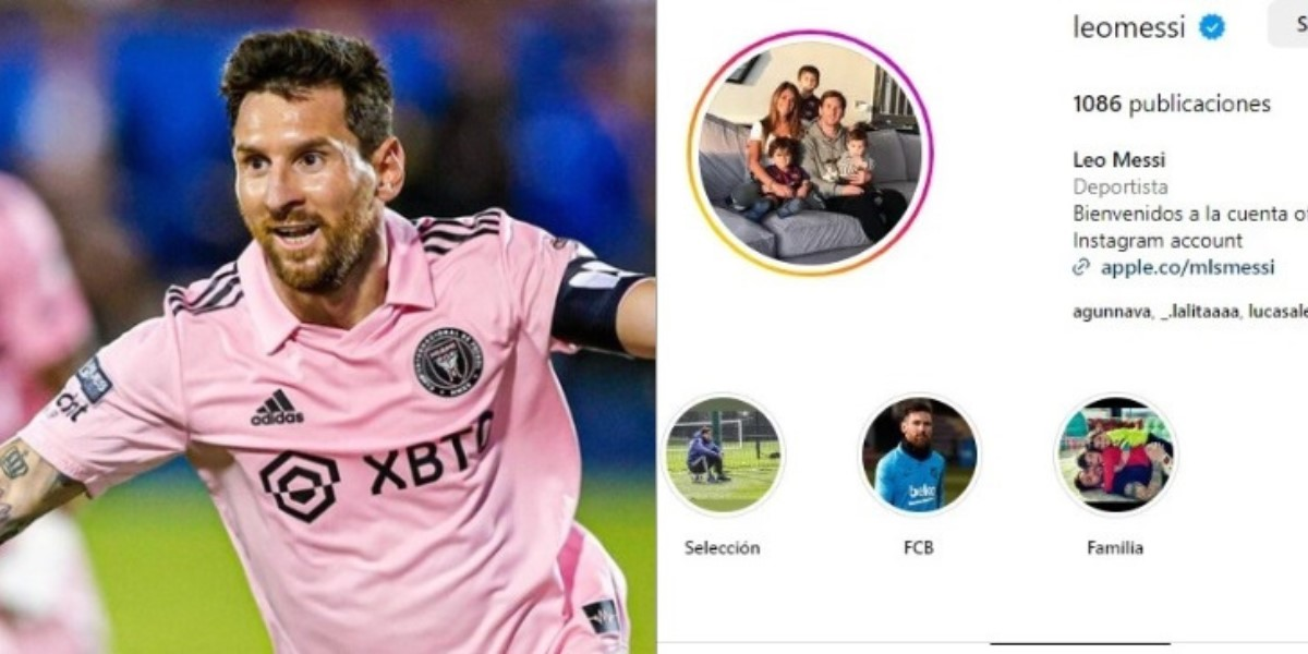 Quién es el ex-Colón que Lionel Messi en Instagram