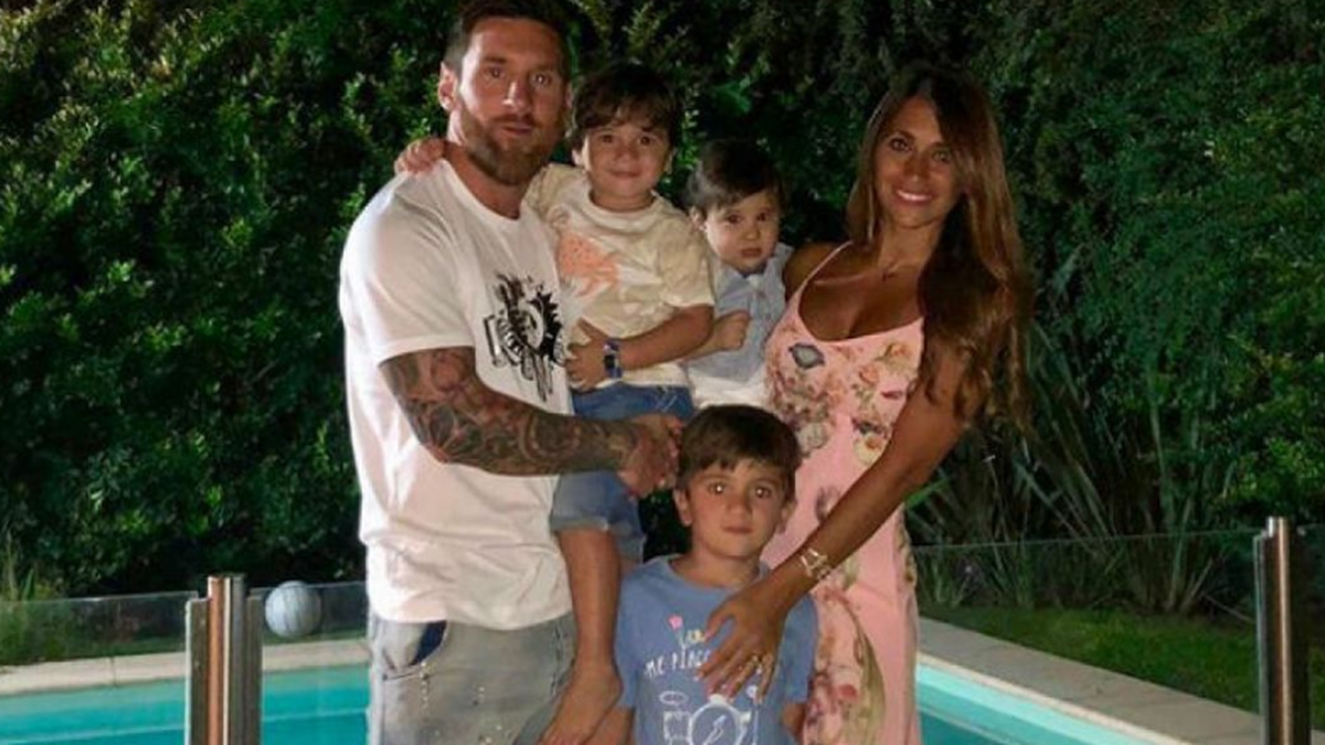 ¡Familia feliz! La increíble foto que publicó Antonella Roccuzzo desde ...