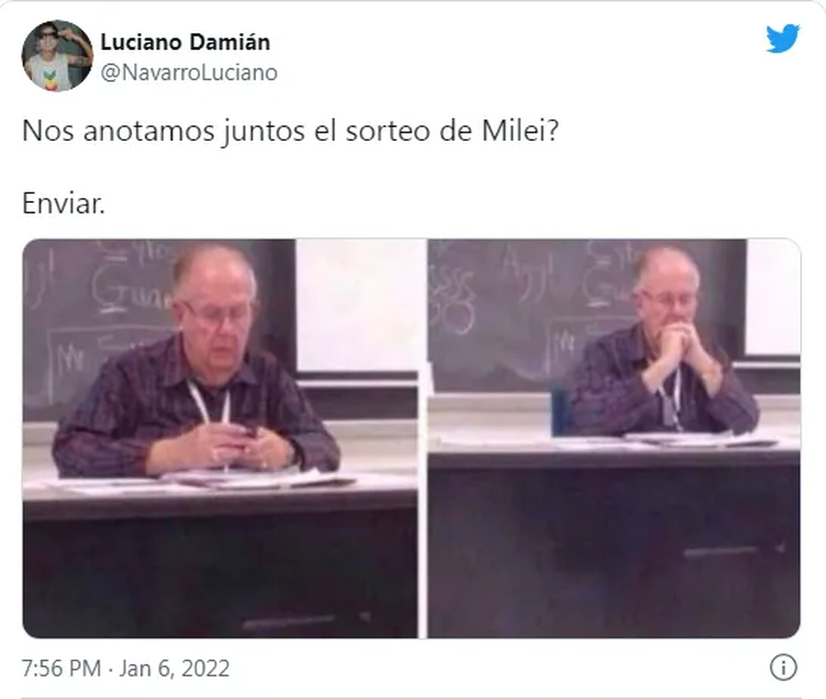 Javier Milei anunció que sortea su sueldo y las redes sociales ...