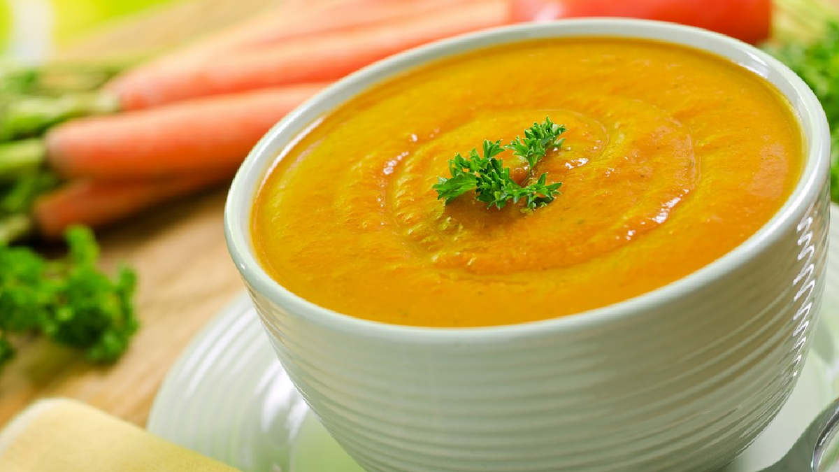 Para combatir el frío: sopa de zanahoria y jengibre