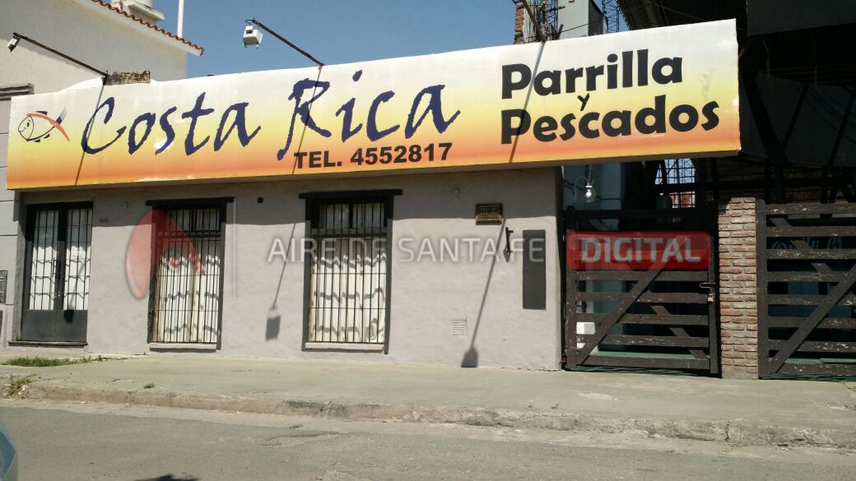 Robo en el restaurante “Costa Rica”