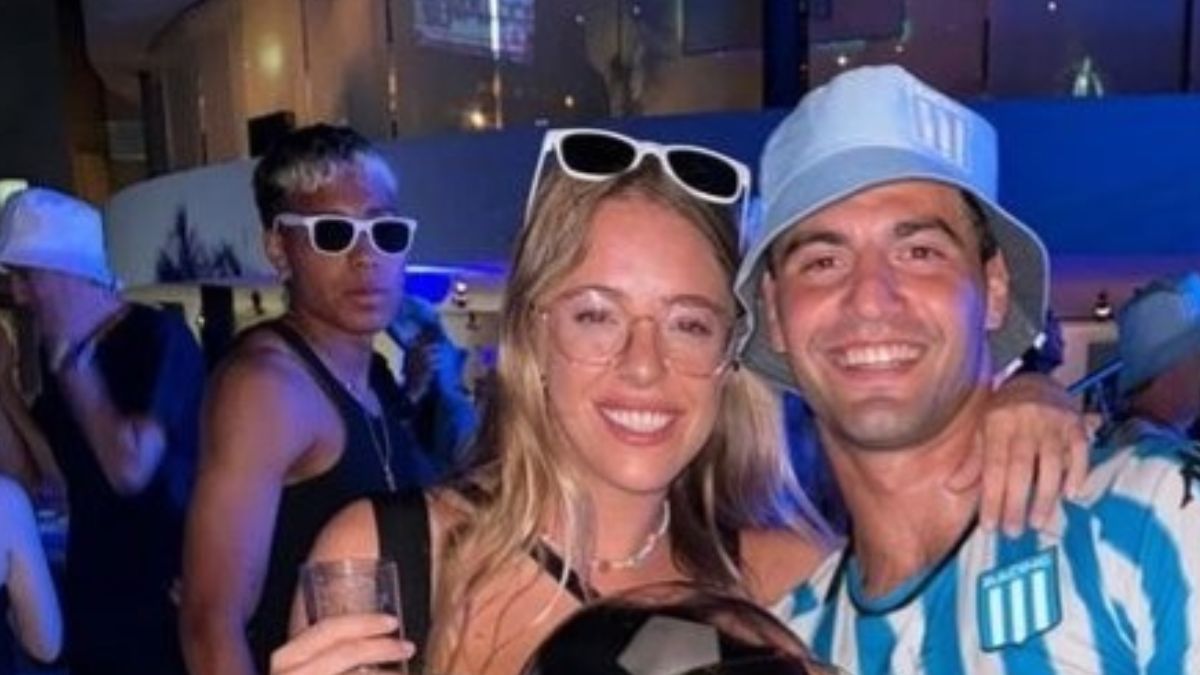 Aseguran que Nati Jota apostó al amor con un jugador de Racing