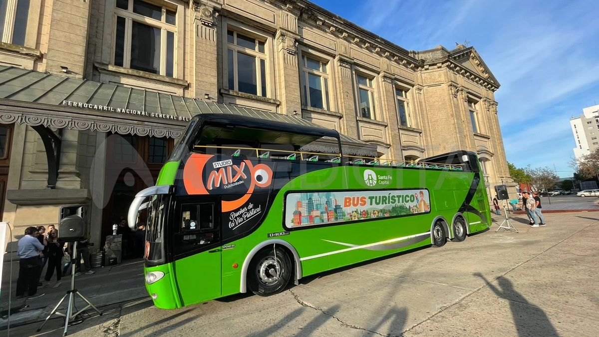 Santa Fe presentó los nuevos buses turísticos para pasear por la ciudad ...