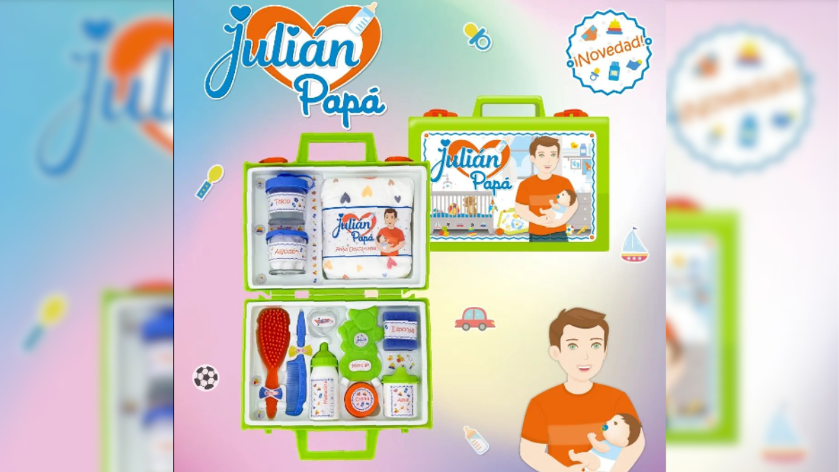 Juliana lanza su innovadora Valija Julián Papá, una opción para que los niños exploren el rol de ...