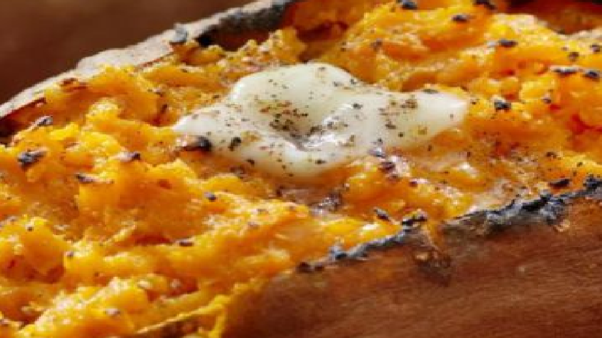 Cómo preparar batata rellena