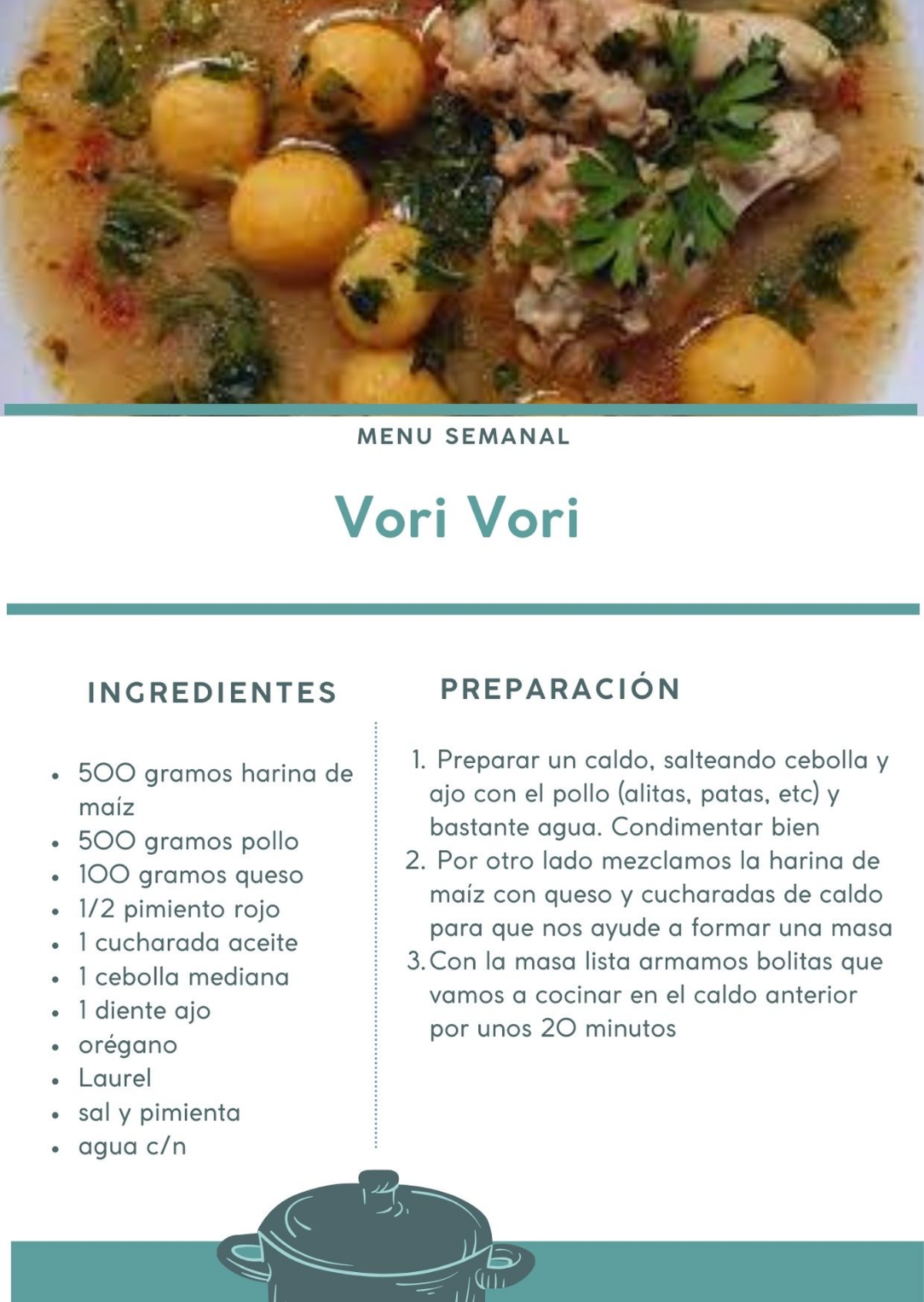 Vori vori: la receta paraguaya fácil y rica para hacer con ingredientes ...