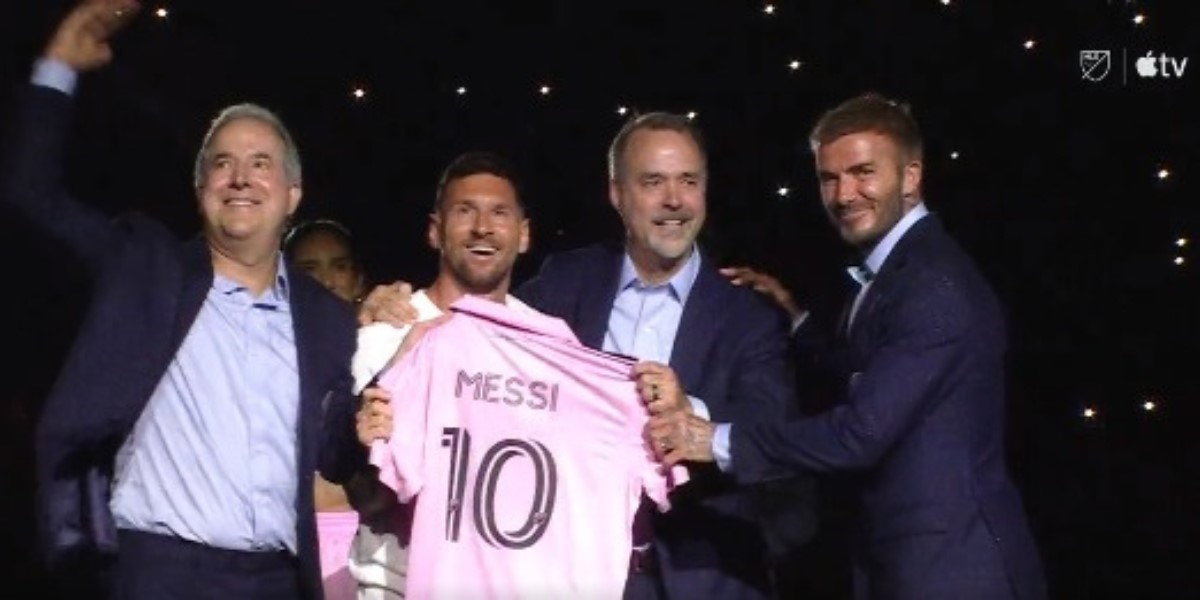 Lionel Messi fue presentado en el Inter Miami