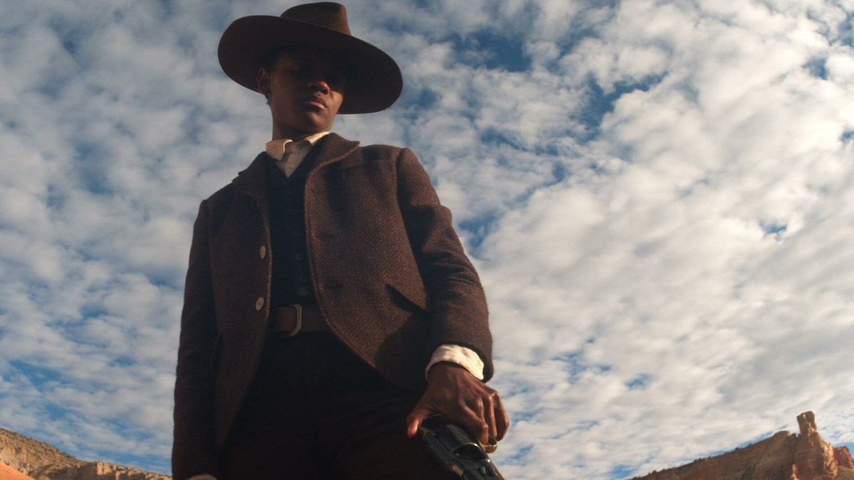 El imperdible western que dura 1h 42m protagonizado por Letitia Wright