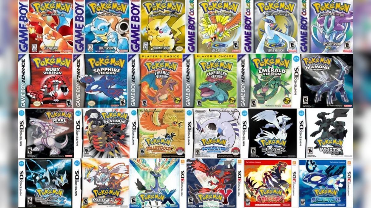 La cronología de Pokémon explicada: en qué orden jugar cada generación