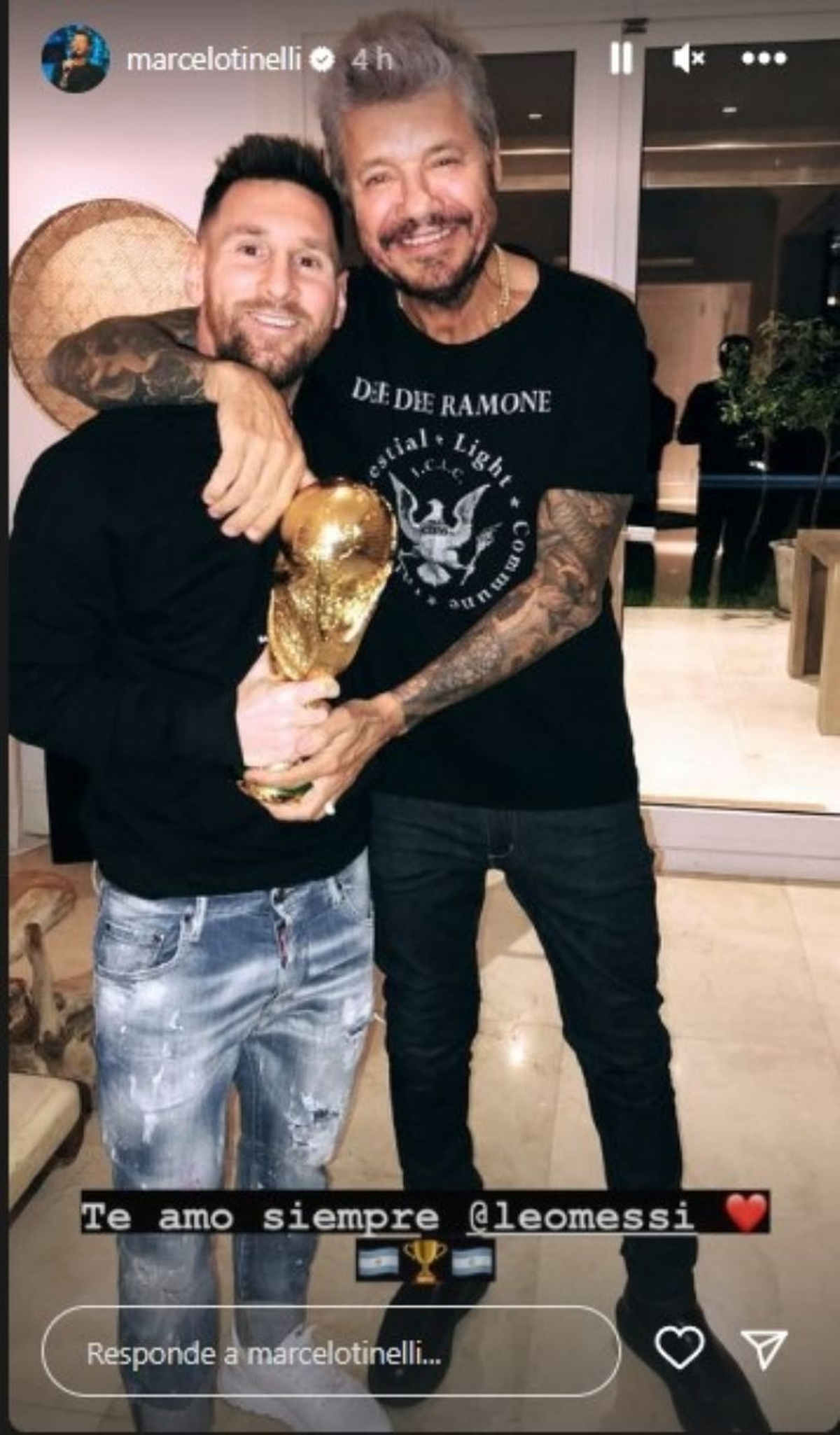Las fotos íntimas de la fiesta que Marcelo Tinelli le hizo a Lionel ...