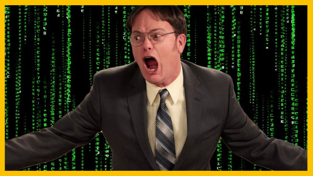 The Office parodia Matrix en una escena inédita