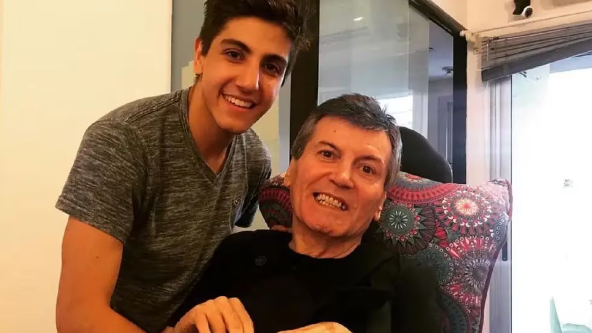 Facundo, el hijo de Carlos Calvo, recordó los últimos días del actor: "Quizás yo era más el papá ...