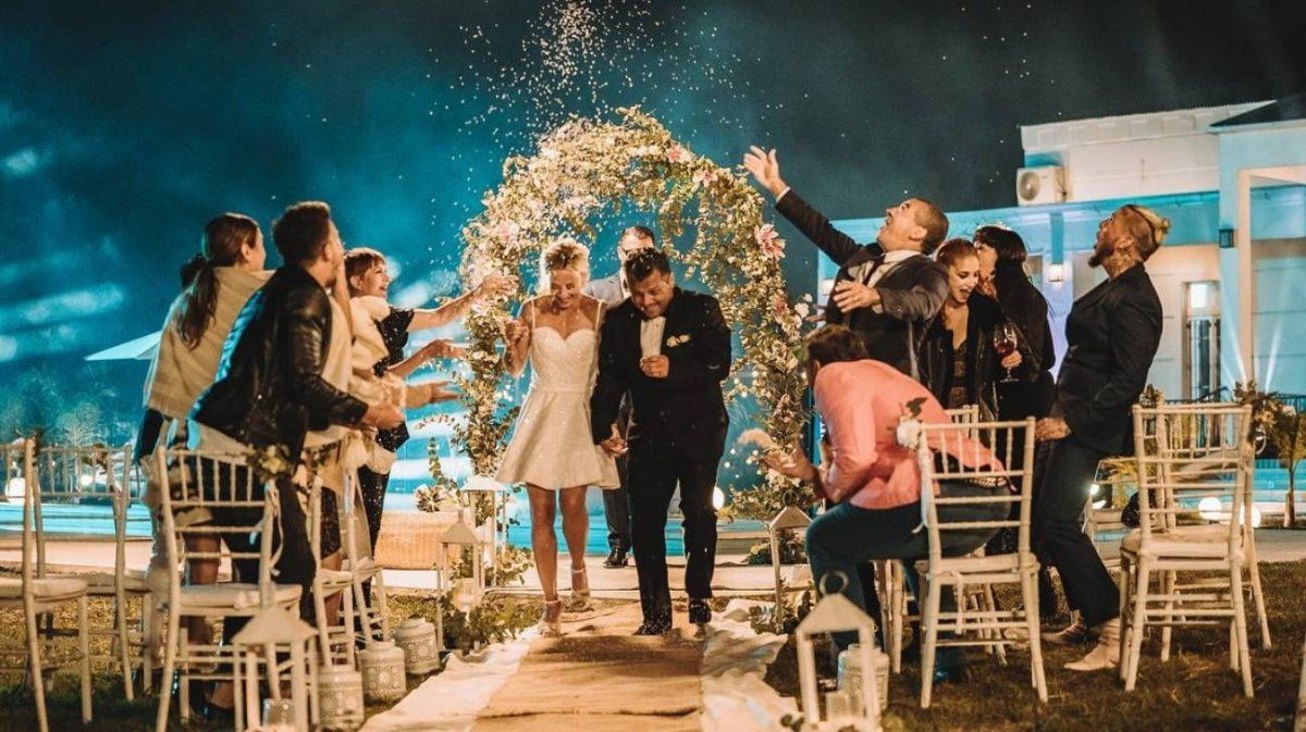 Sabrina Carballo y Chanchi Estévez dijeron sí quiero en El Hotel de los Famosos