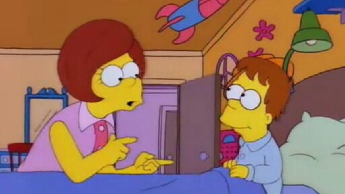 Los Simpson: la desgarradora historia de Mona, la mamá de Homero