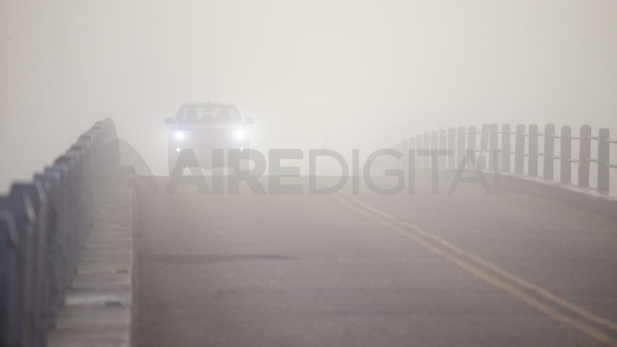 Por la niebla recomiendan circular con precaución en las rutas