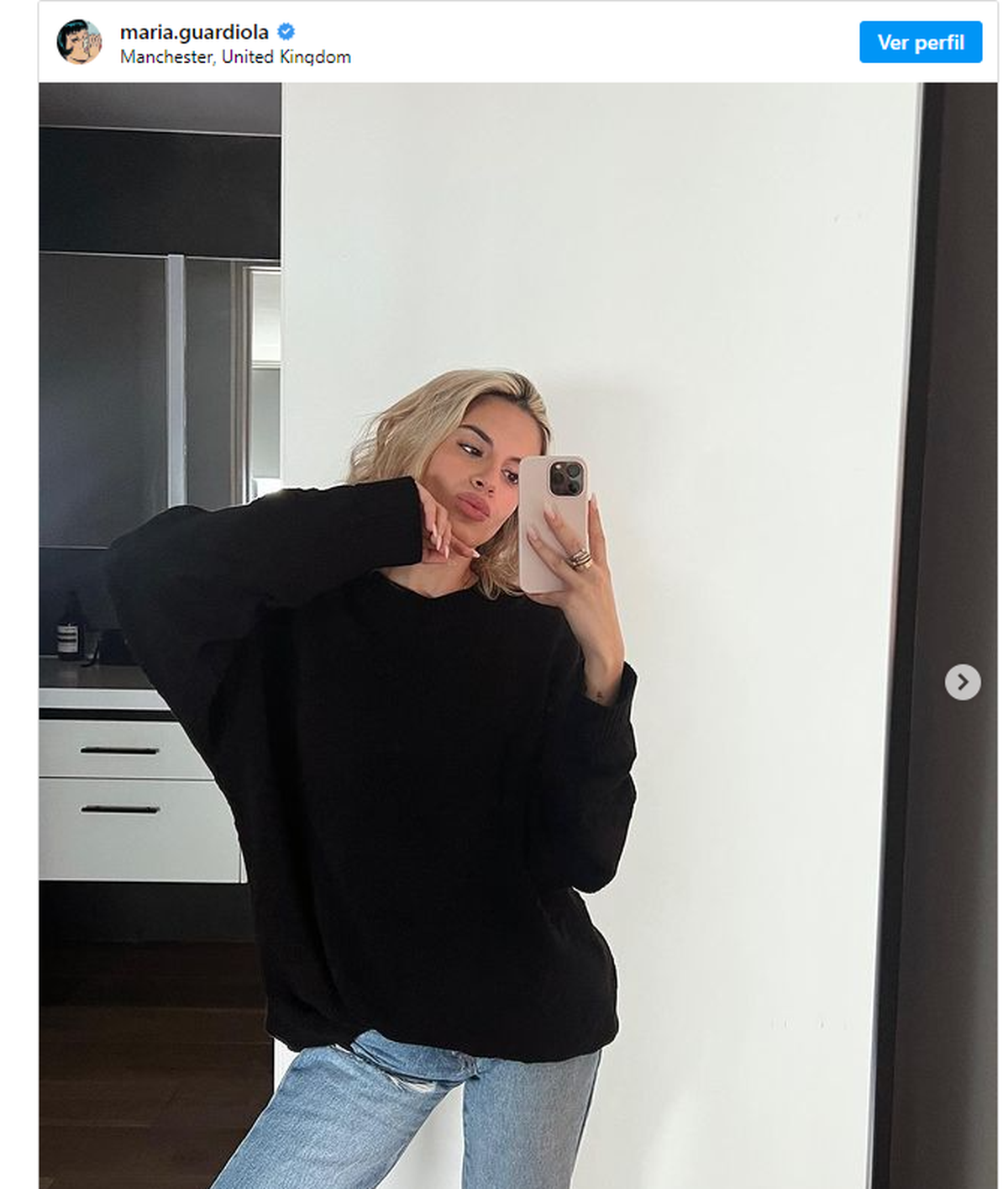 Así es María Guardiola, la hija del DT del Manchester City que quedó ...