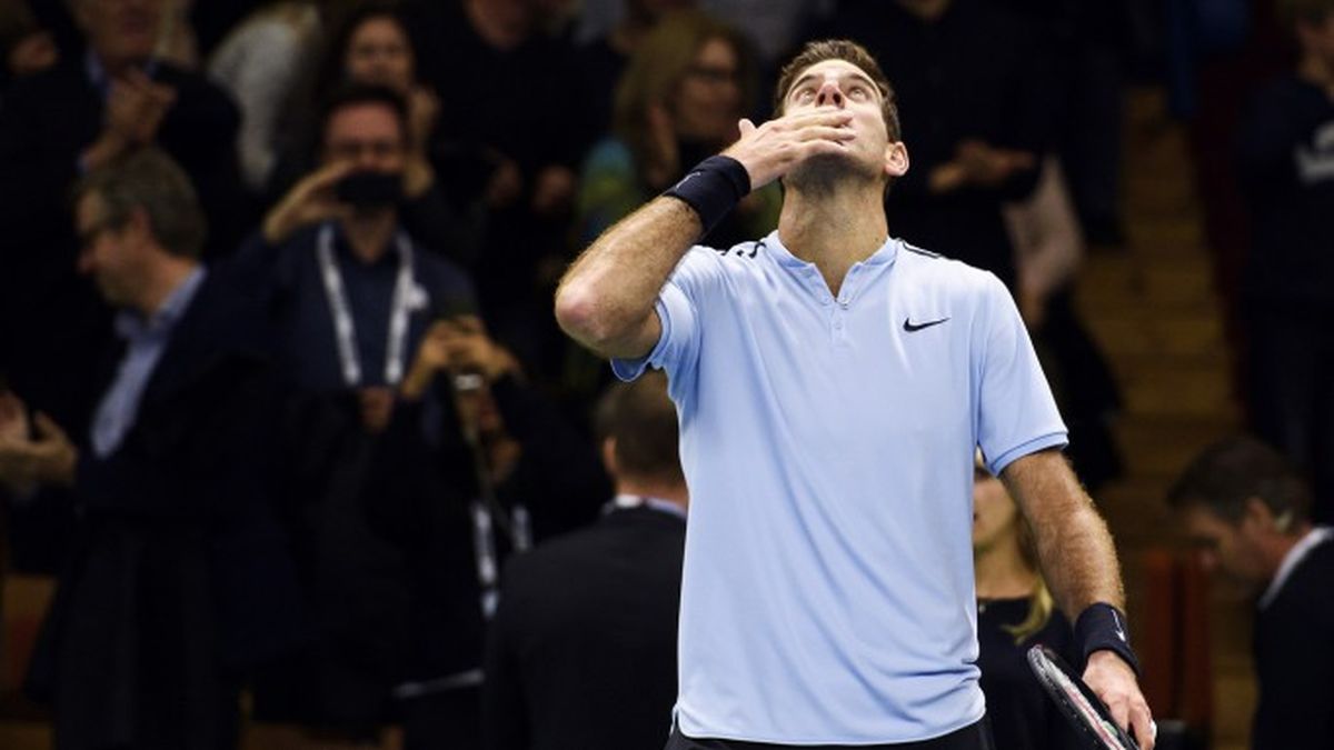 Del Potro prolongó su racha en Basilea