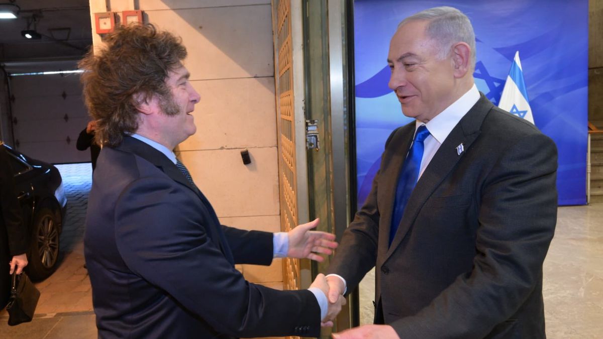 Milei se reunió con Netanyahu, que le agradeció su firme apoyo a Israel