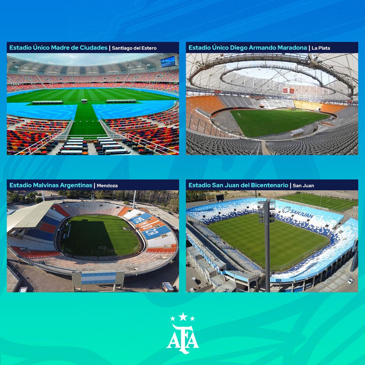 Las posibles sedes para la Copa América 2028 en Argentina con ¡Colón y ...