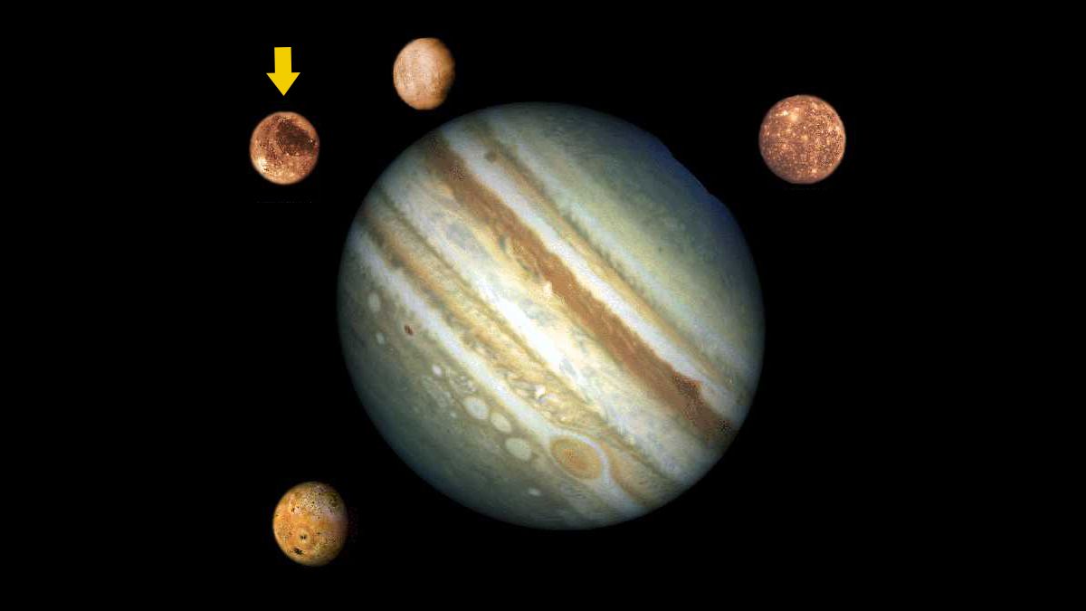 ¿Vida en Júpiter? Descubren sales y orgánicos en superficie de luna ...