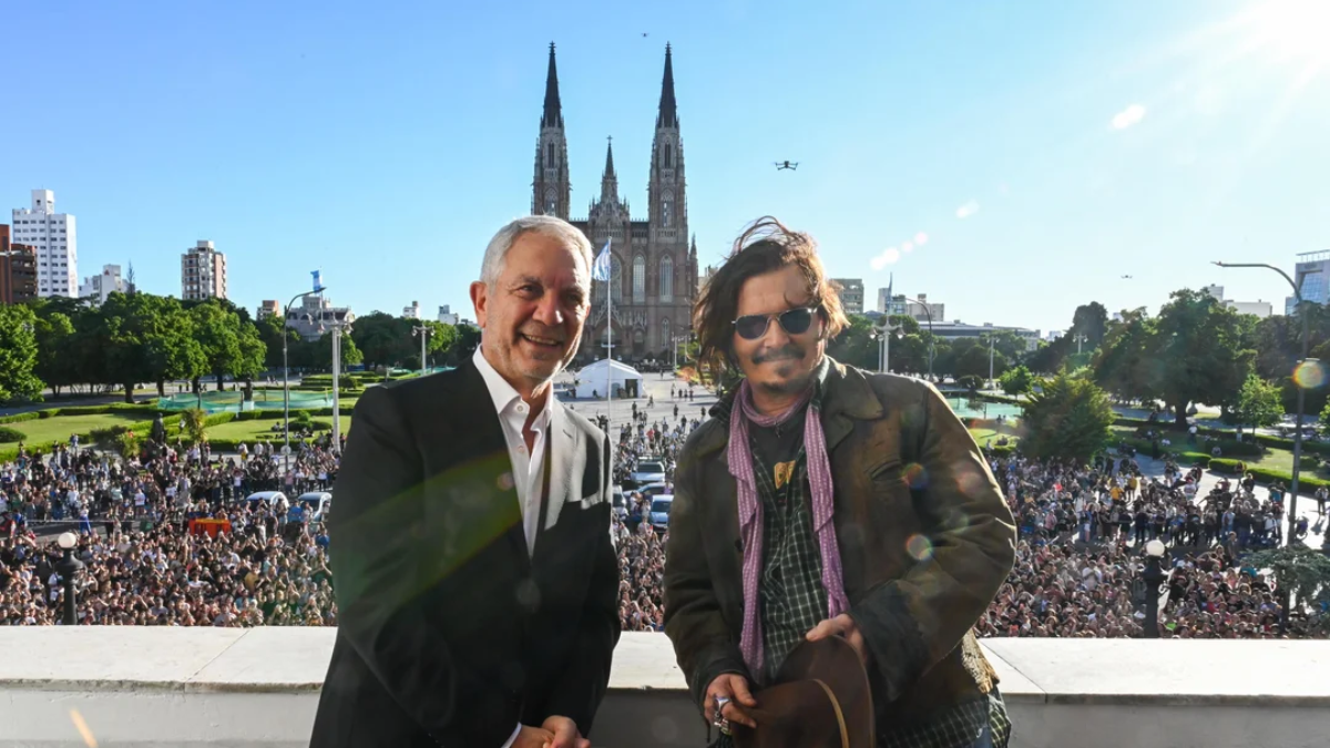 Johnny Depp fue declarado Visitante Ilustre de La Plata: Esta ciudad es ...