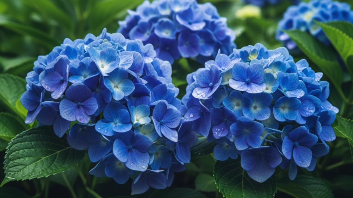 Qué significa si a una planta de tu jardín le sale una flor azul