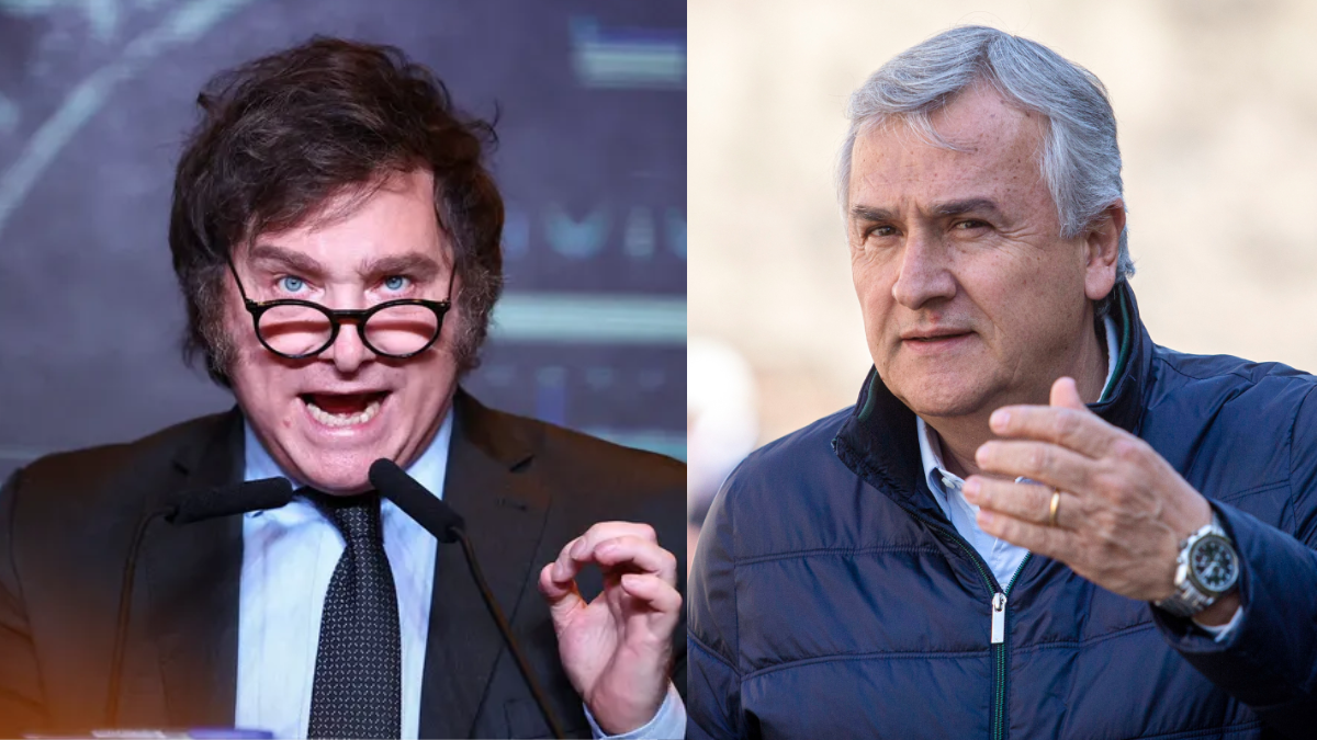 ¡No se guardó nada! La FUERTE CHICANA de Javier Milei contra Gerardo Morales: "Absurdos niveles ...